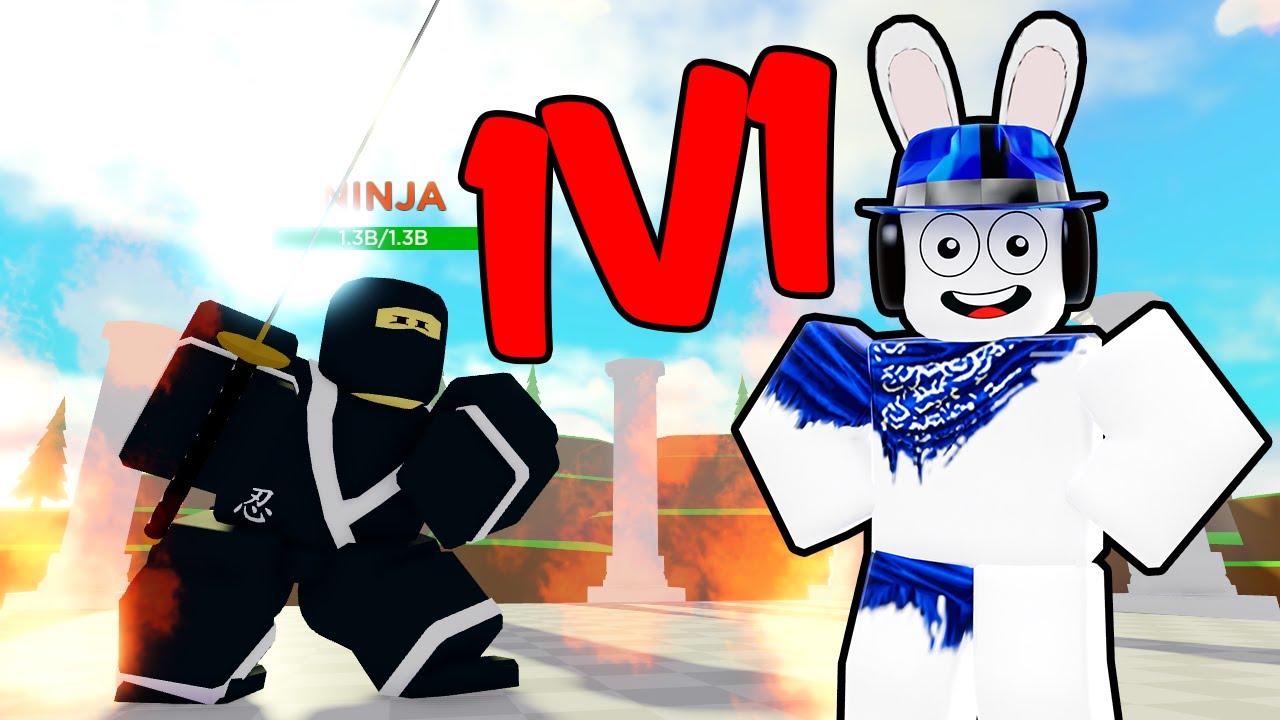 FIGHTING BOSSES in ROBLOX - YouTube