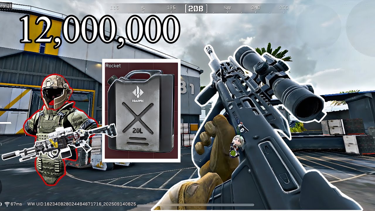 This Zero Recoil Gun is insane For Wipe Lobby in Delta Force - YouTube