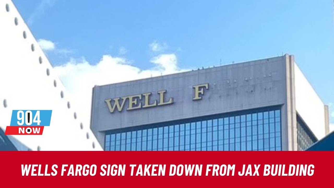 Iconic downtown Jacksonville Wells Fargo Tower sign taken down | STOITM ...