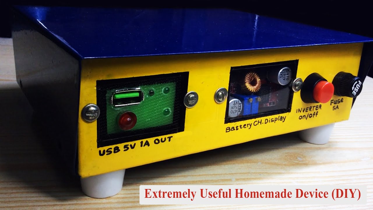 Extremely Useful Homemade Device (DIY) - YouTube