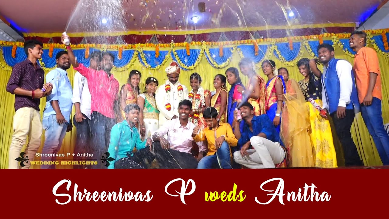 shreenivas p + anitha wedding highlights - YouTube
