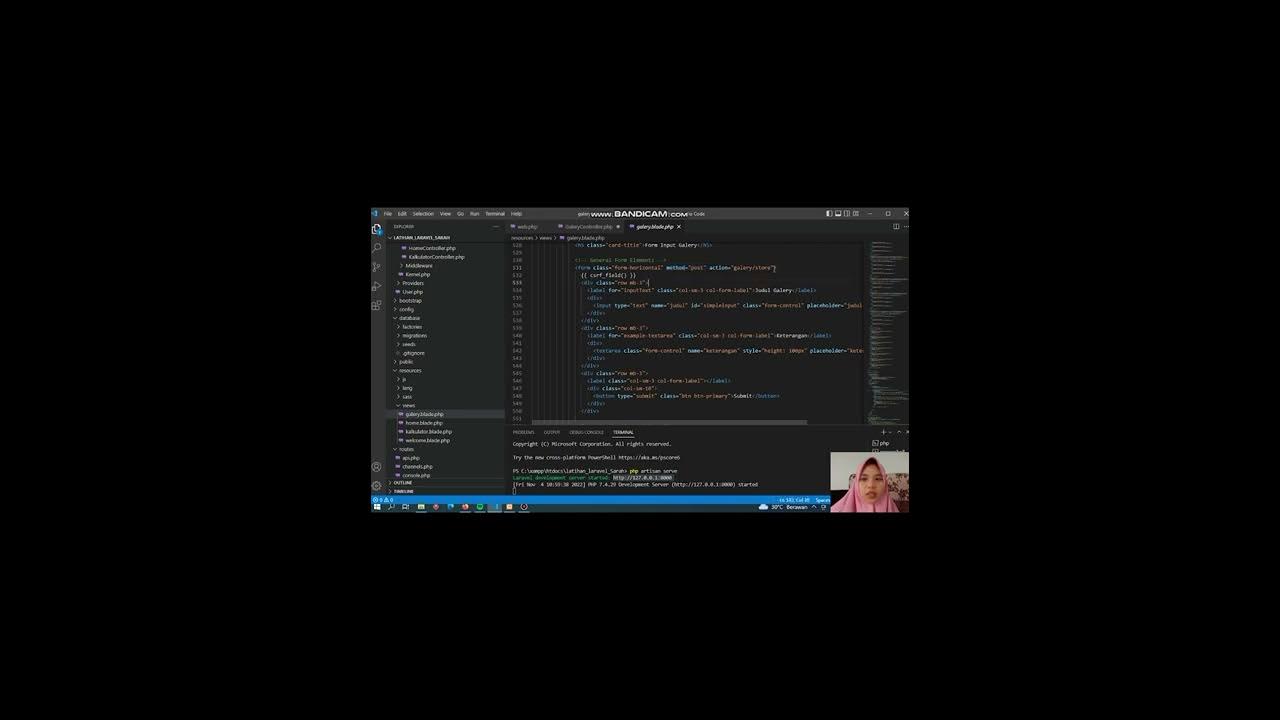 Tutorial membuat Form Insert menggunakan Query Builder dan Insert Statements Pada Laravel 9 ...