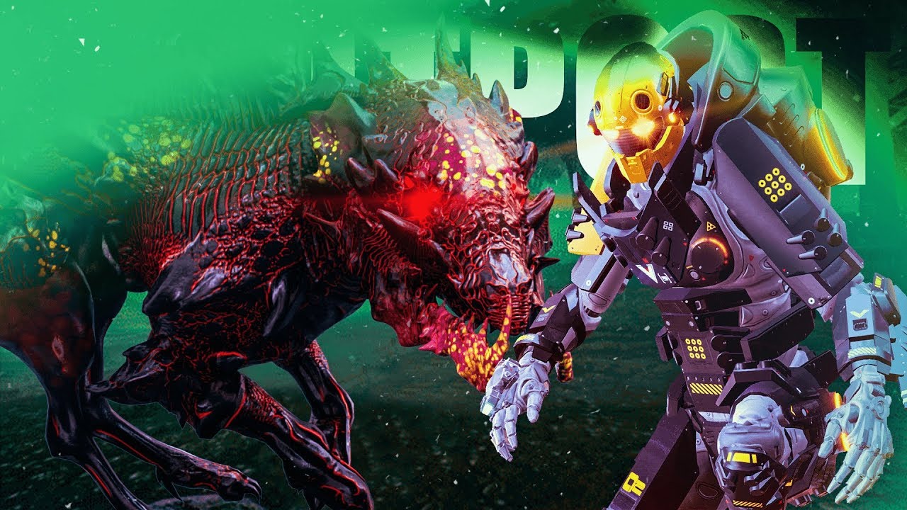 ATTACKED BY HUGE ALIEN CREATURES! ALIEN PLANET SURVIVAL - OUTPOST Zero ...