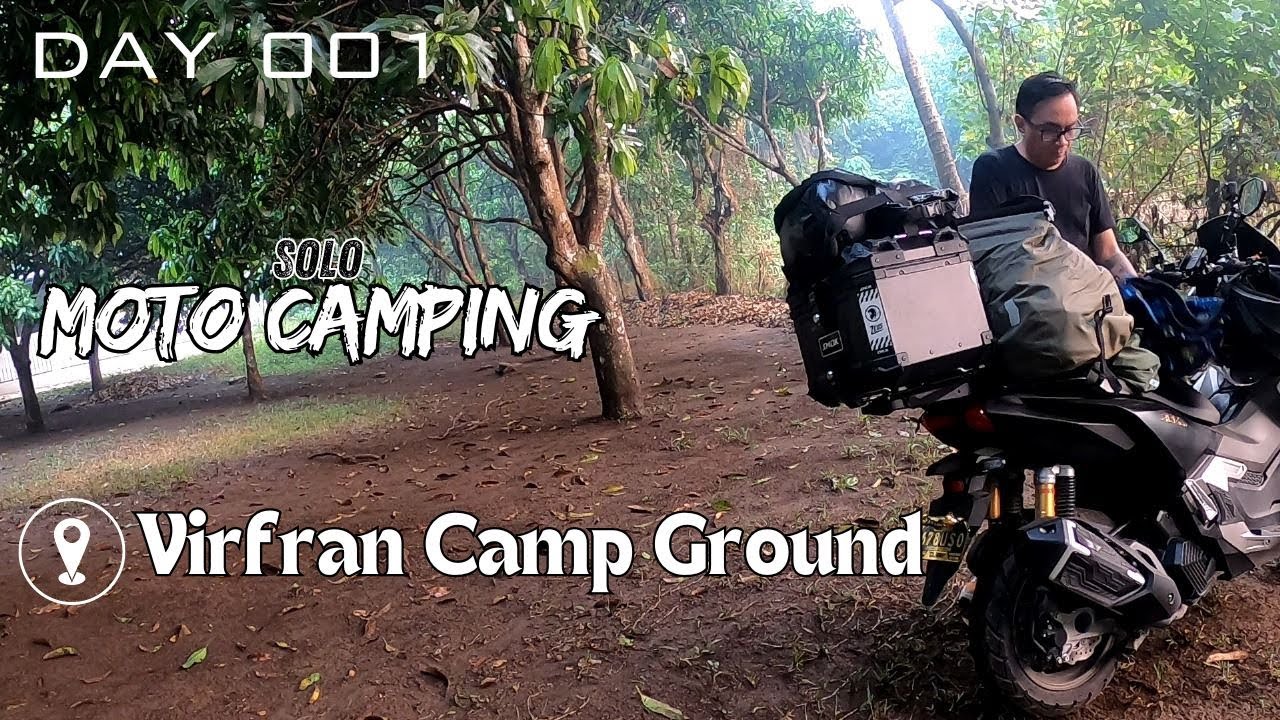 Motorcycle Camping | Virfran Camp Ground | ADV 160 | Tagaytay Cavite Philippines - YouTube