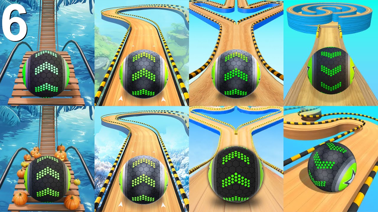 Going Balls Speedrun, Funny Fails Vs Challenge, Portal Run, Race, All ...