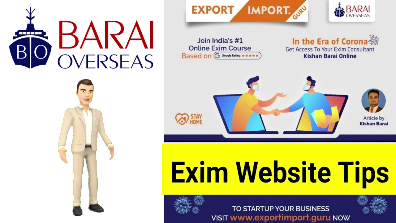 Key Tips for Exim Website Creation by #EximMan - YouTube