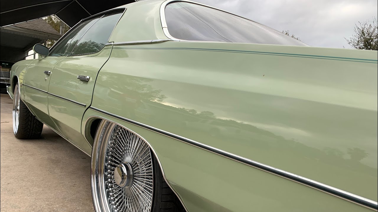 Clean four door hardtop donk - YouTube