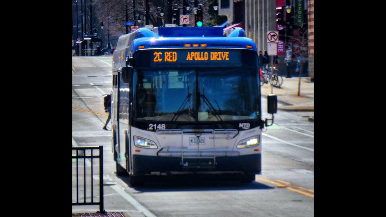 CUMTD Ride On - #2148 - 2 C (Champaign) Red Weekday Route - 3/21/22 ...