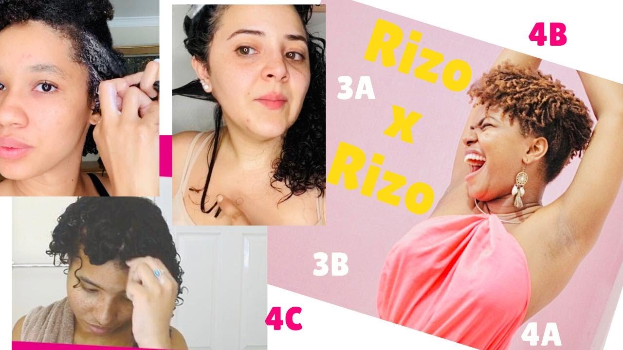 DEFINICIÓN RIZOS POR RIZOS CON MIS AMIGAS/TEXTURAS 3A, 3B, 3C, 4A, 4B ...