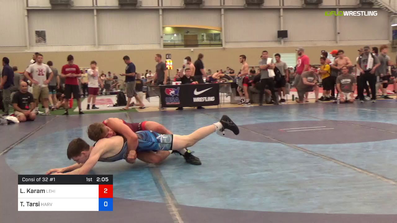 2018 UWW Cadet And U23 Nationals/U23 Freestyle 65 Consi Of 32 #1 - Luke ...
