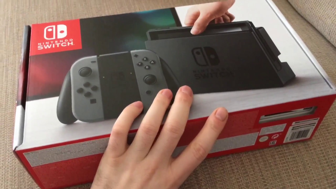 Opening Nintendo Switch - YouTube
