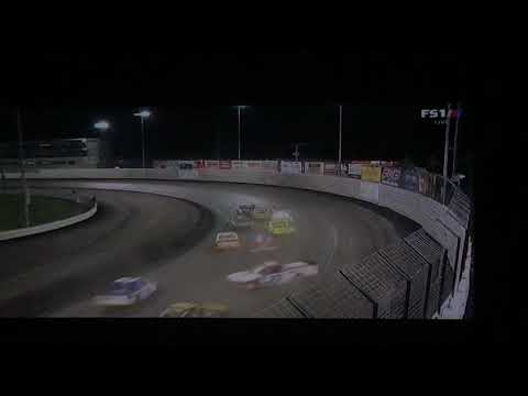 2021 NASCAR Trucks Corn Belt 150 - Wayne Self and Strickler Crash - YouTube