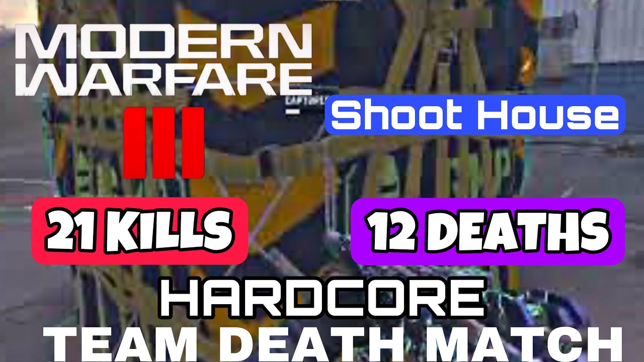 21 kills & 12 deaths TEAM DEATH MATCH MW3 - YouTube