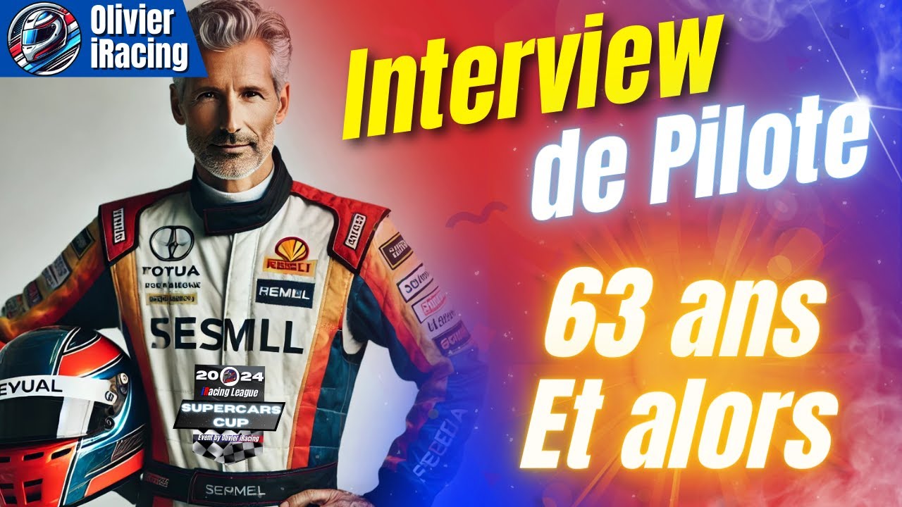 Interview d'Alexandre Amort 🎤 Pilote iRacing en Supercars Cup - YouTube