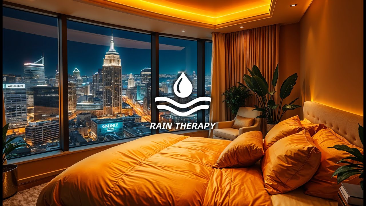 ENJOYING THE RAIN FROM INSIDE | RELAXING ASMR RAIN SOUNDS TO ALLEVIATE ...