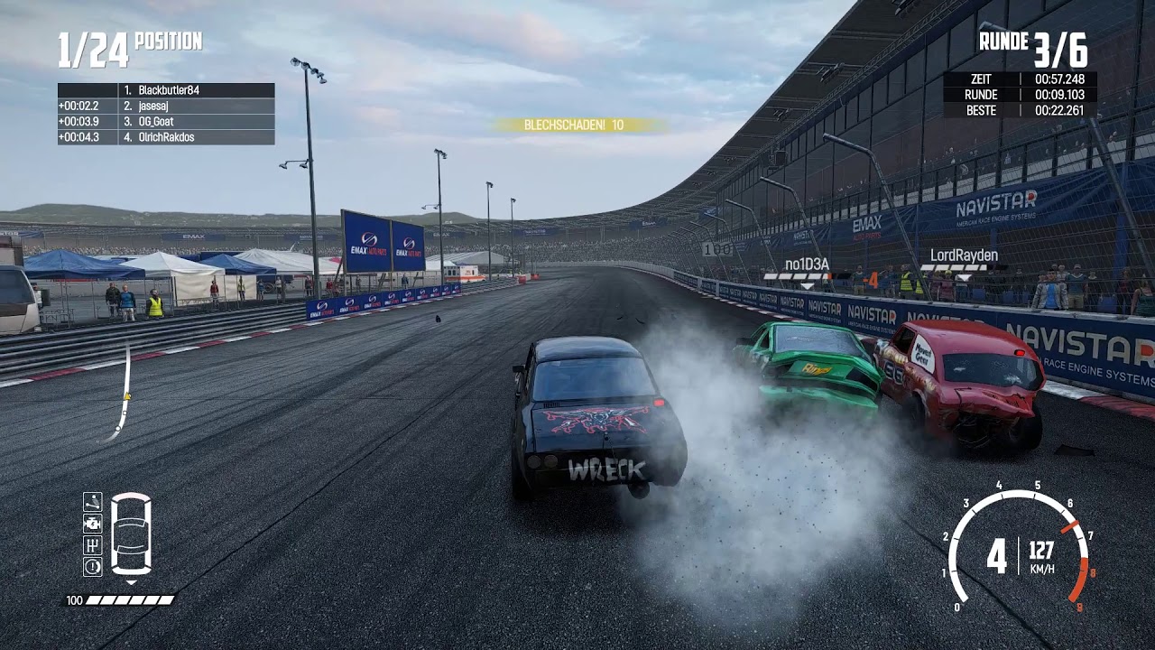 Wreckfest Hilltop Stadium Part 52 - YouTube
