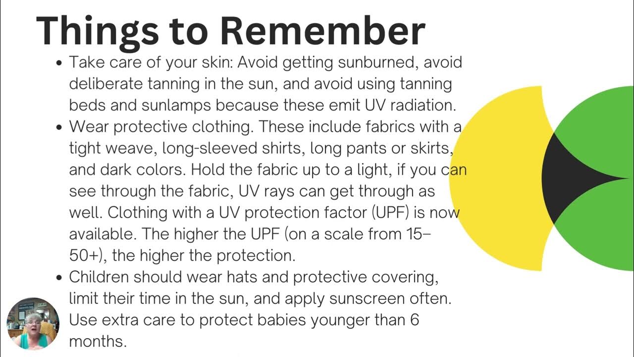 Skin Cancer Awareness #4 - Minimizing Sun Exposure - YouTube