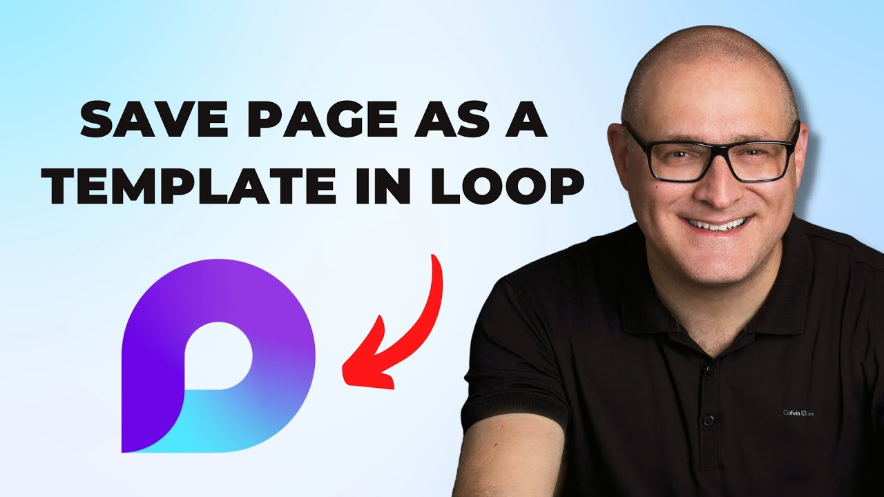 How to Save a Loop Page as a Template in Microsoft Loop - YouTube