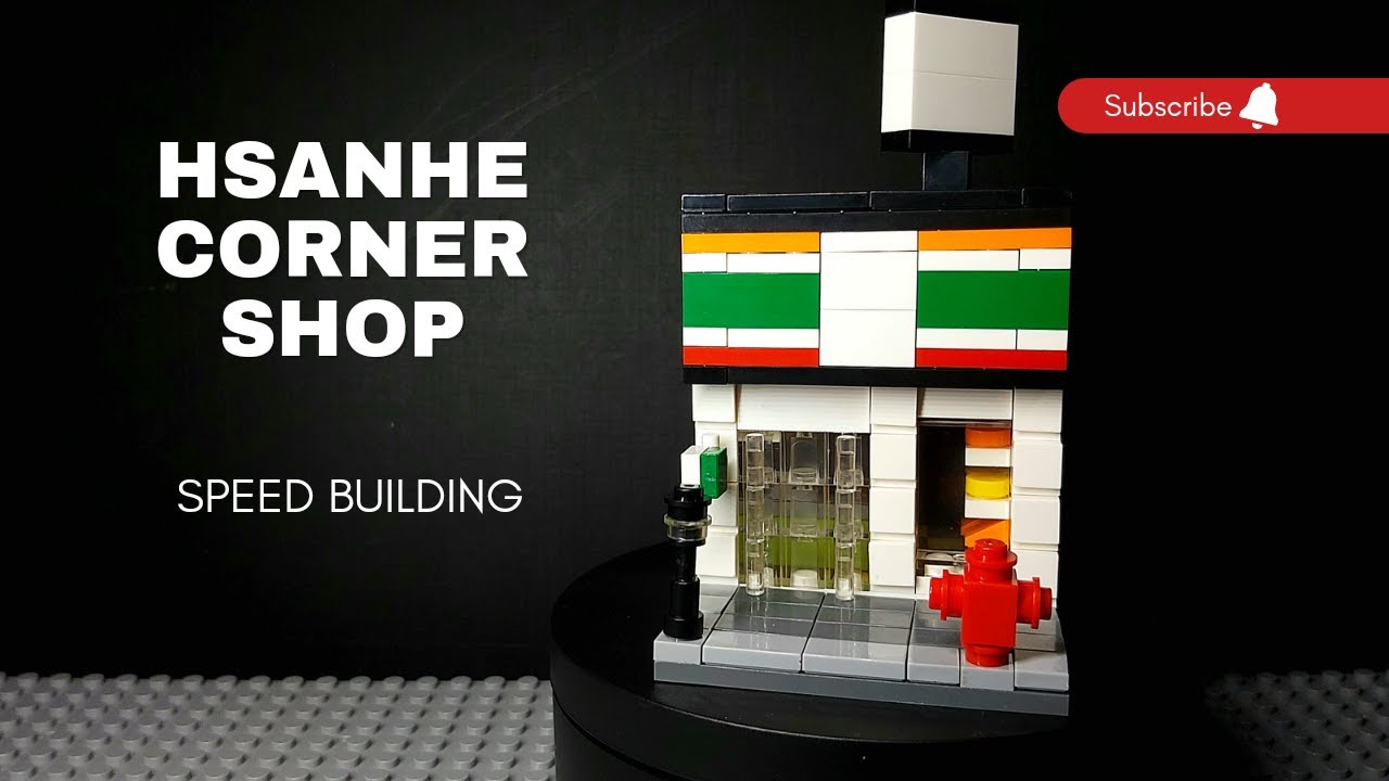 HSANHE Corner Shop Speed Build - YouTube