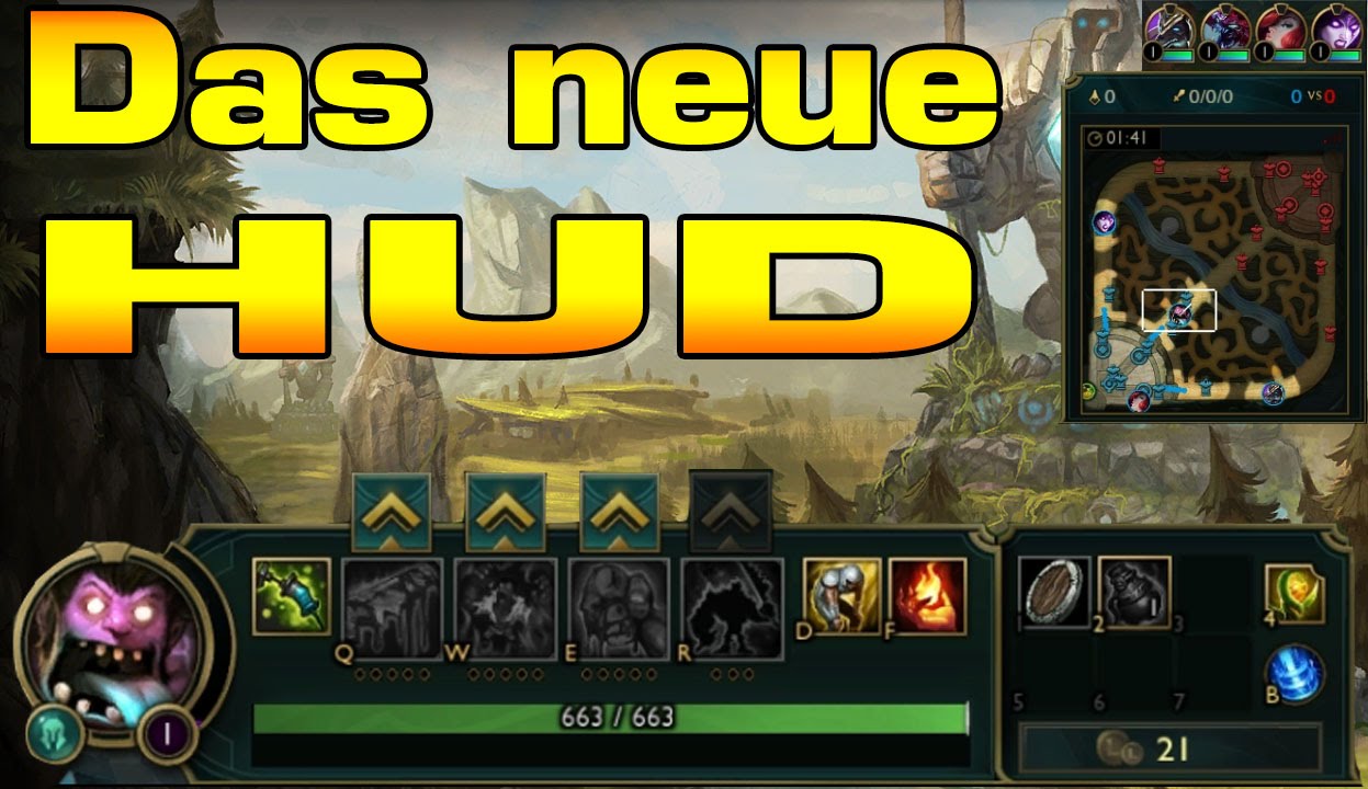 LoL: Das neue HUD - PBE Preview [Update] - YouTube