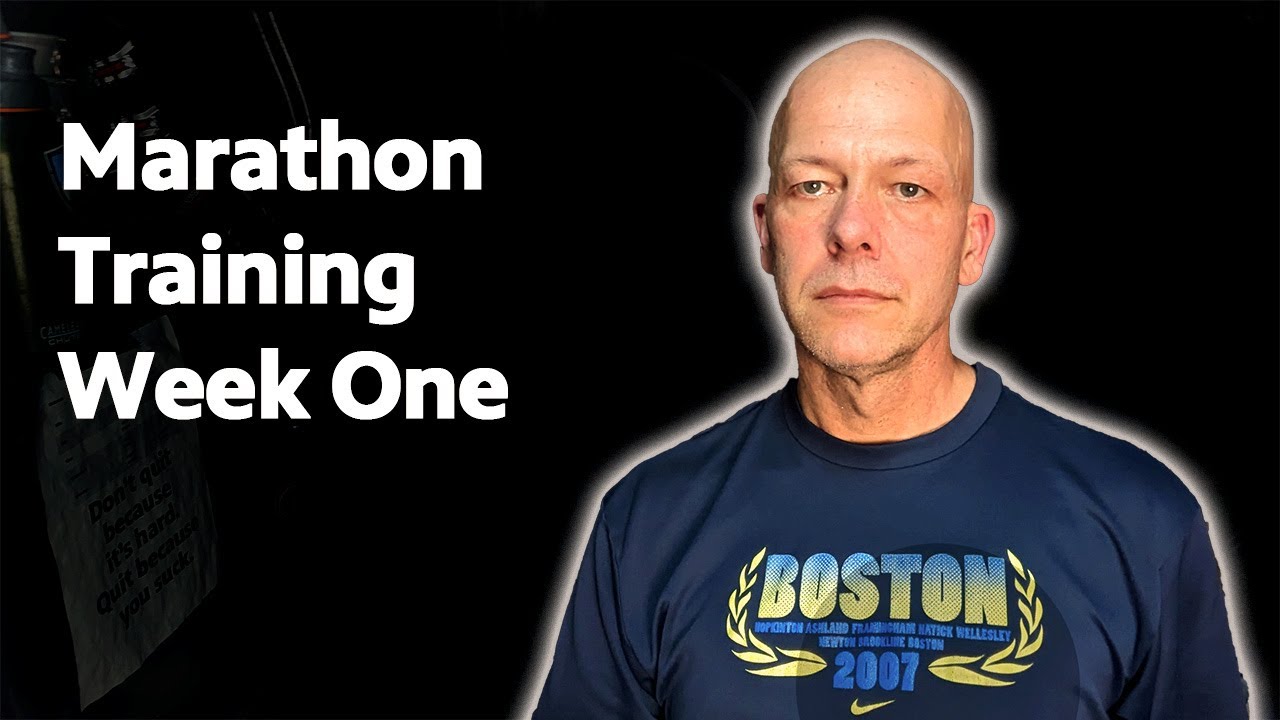 Marathon Training Week One - YouTube