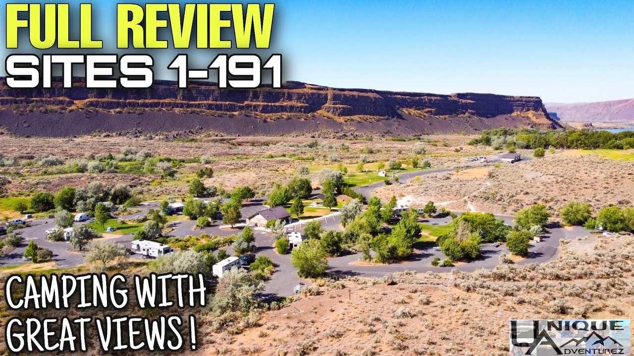 SUN LAKES STATE PARK CAMPGROUND REVIEW | BEAUTIFUL WASHINGTON STATE ...