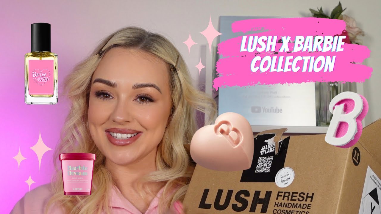 LUSH X BARBIE COLLECTION! 💖 - YouTube