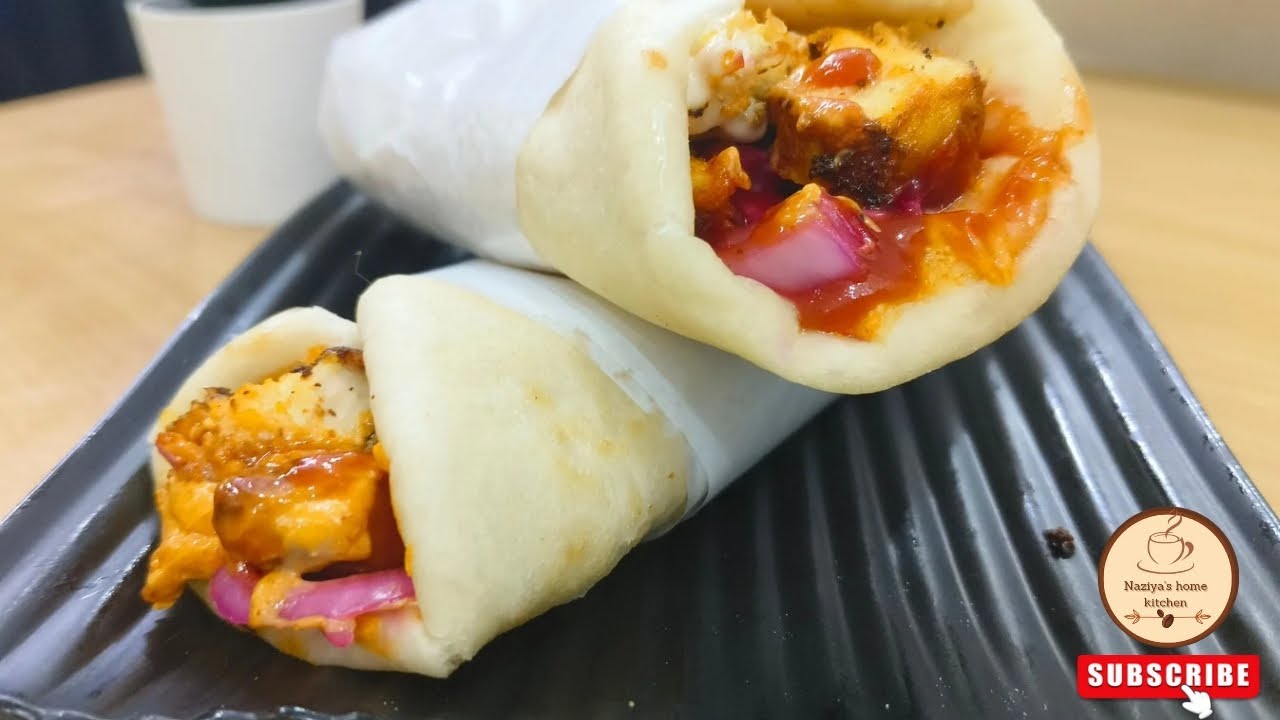 Chicken Shawarma Recipe Step by Step | Pita Bread | Salad | Best ...