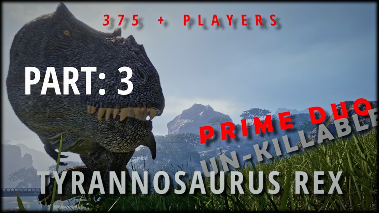 A PRIME T-REX DUO’S REIGN OVER 375 PLAYERS CONTINUES | THE ISLE | FULL ...