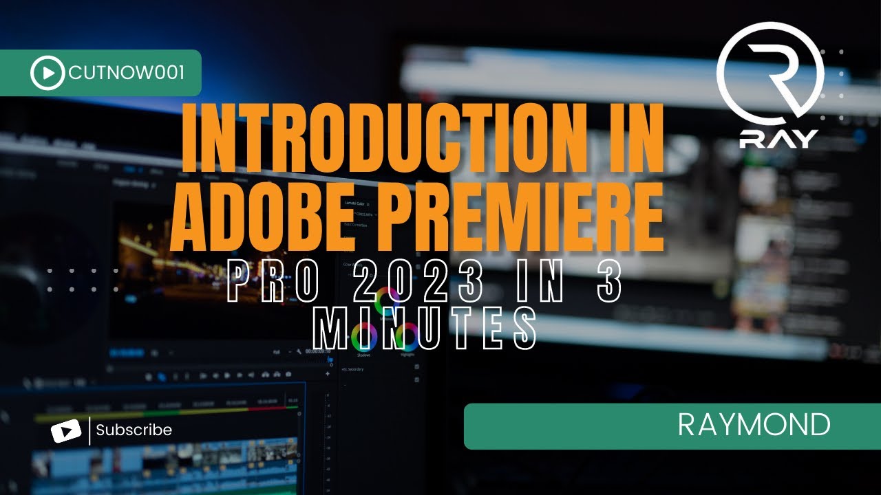 Introduction In Adobe Premiere Pro 2023 In 3 Minutes - YouTube