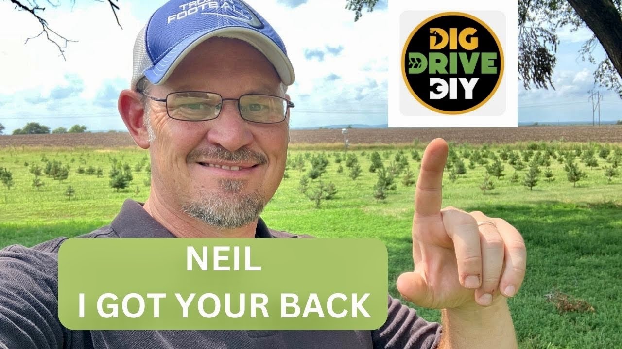 Neil Koch (Dig Drive Diy) I got your Back!! - YouTube