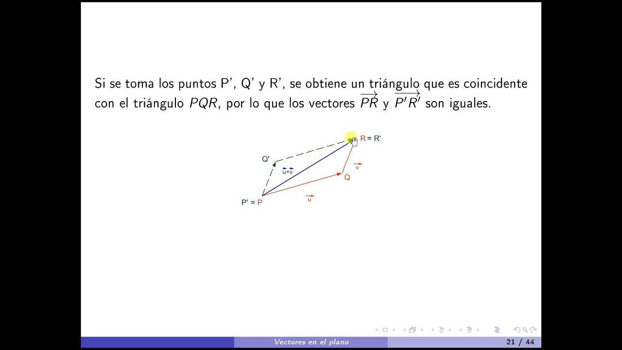 Vectores 2D 07 Suma de vectores - YouTube