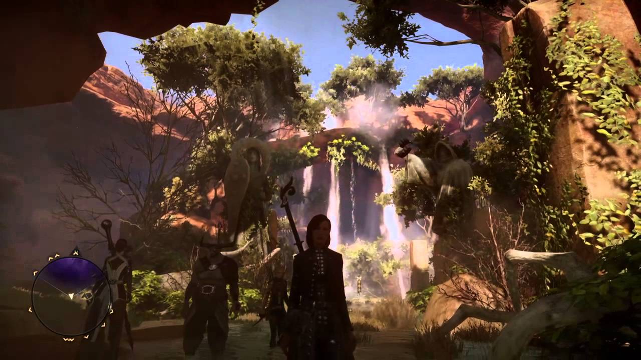 Dragon Age™: Inquisition - Forbidden Oasis Waterfall - YouTube