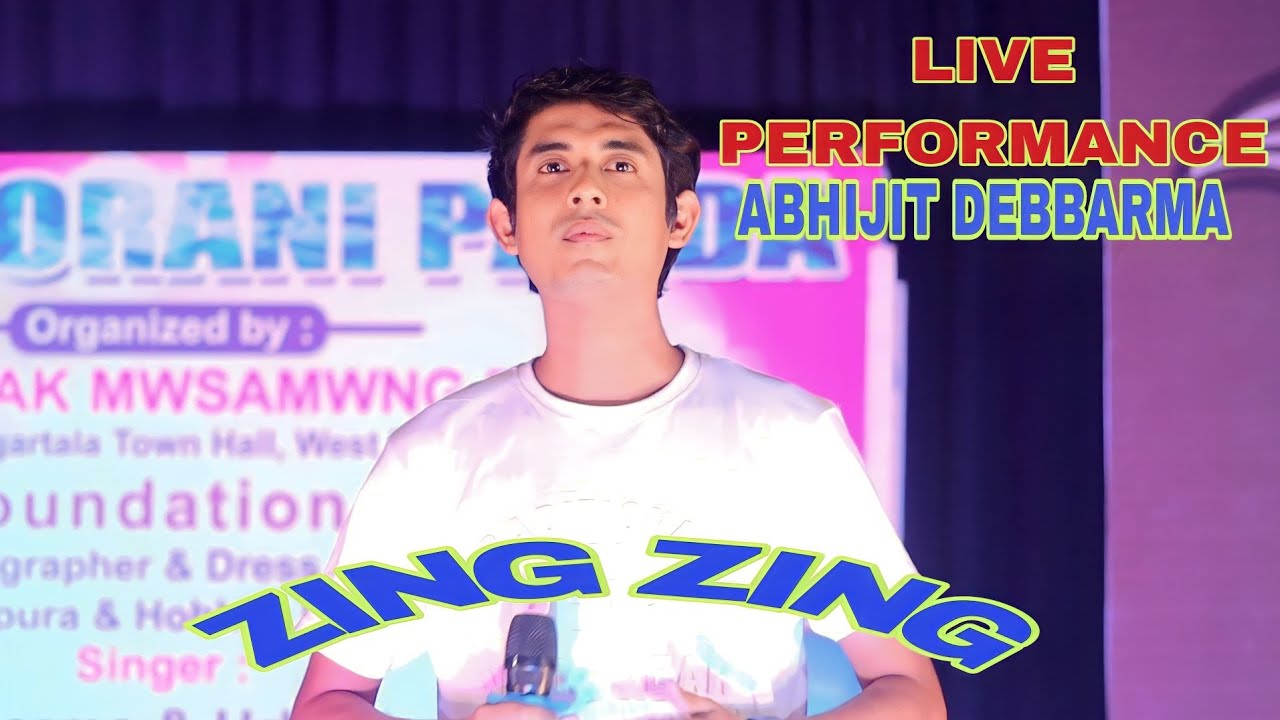 1st Foundation Day 2023 || ZING ZING || Live performance Abhijit Debbarma Chwngsajak MWSAMUNG ...