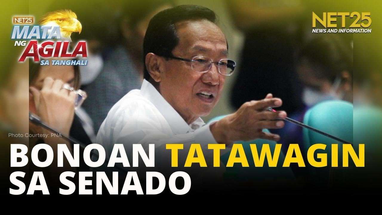 Manuel Bonoan, inaasahang haharap sa pagdinig ng Senado - YouTube