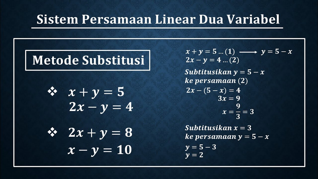 Sistem Dan Jenis Persamaan Linear Daftar Pustaka Hot Sex Picture Sistem Dan Jenis Persamaan Linear Daftar Pustaka Hot Sex Picture