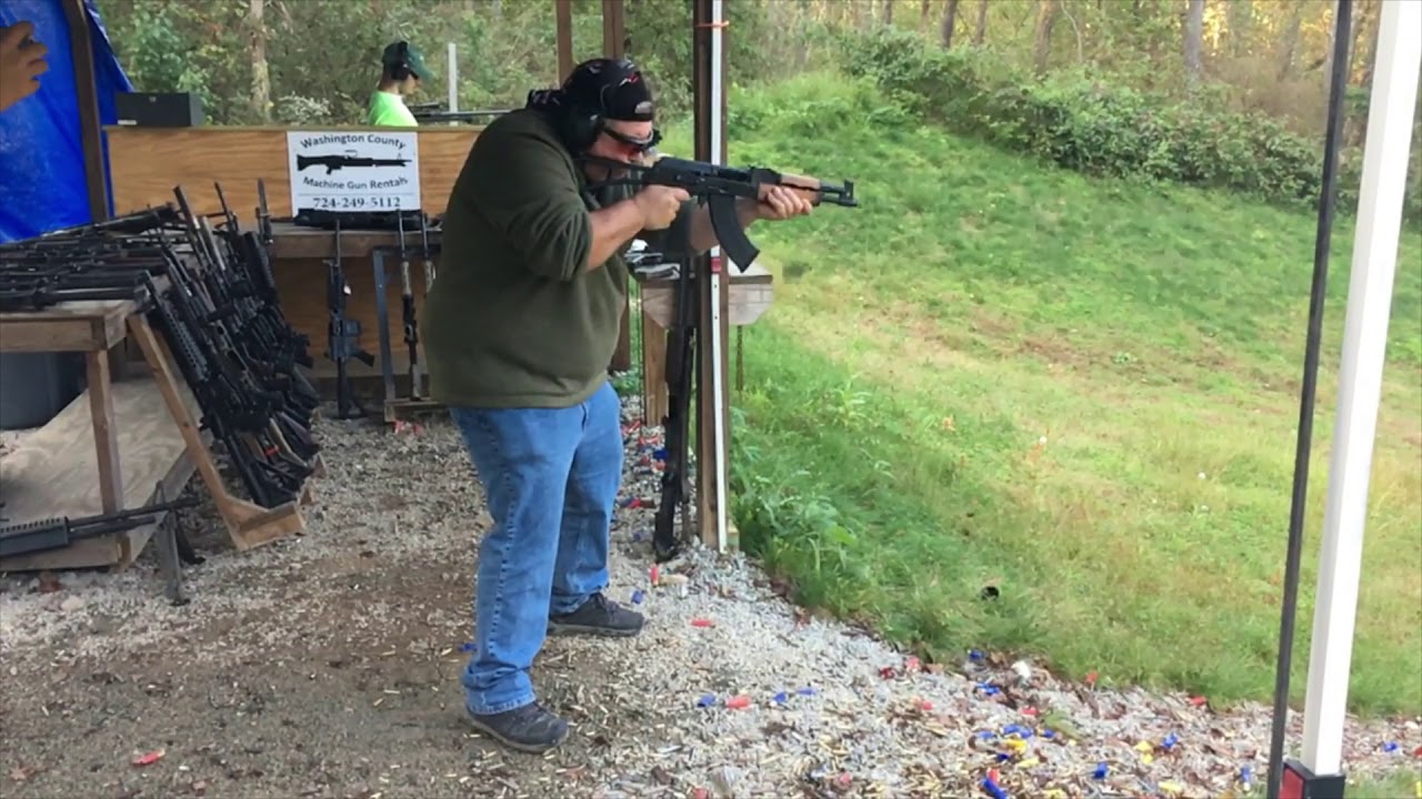 Draco AK 47 Full Auto - YouTube