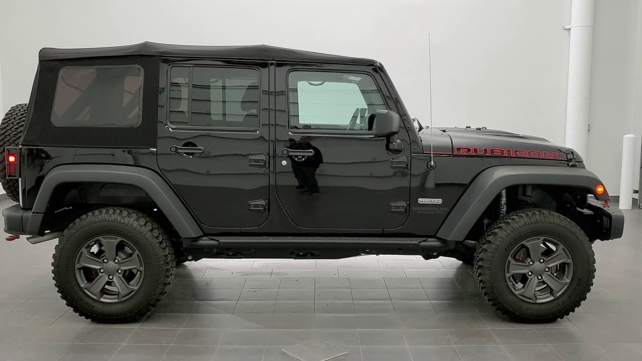 2017 JEEP WRANGLER RUBICON RECON UNLIMITED SOFT TOP WALK AROUND REVIEW ...