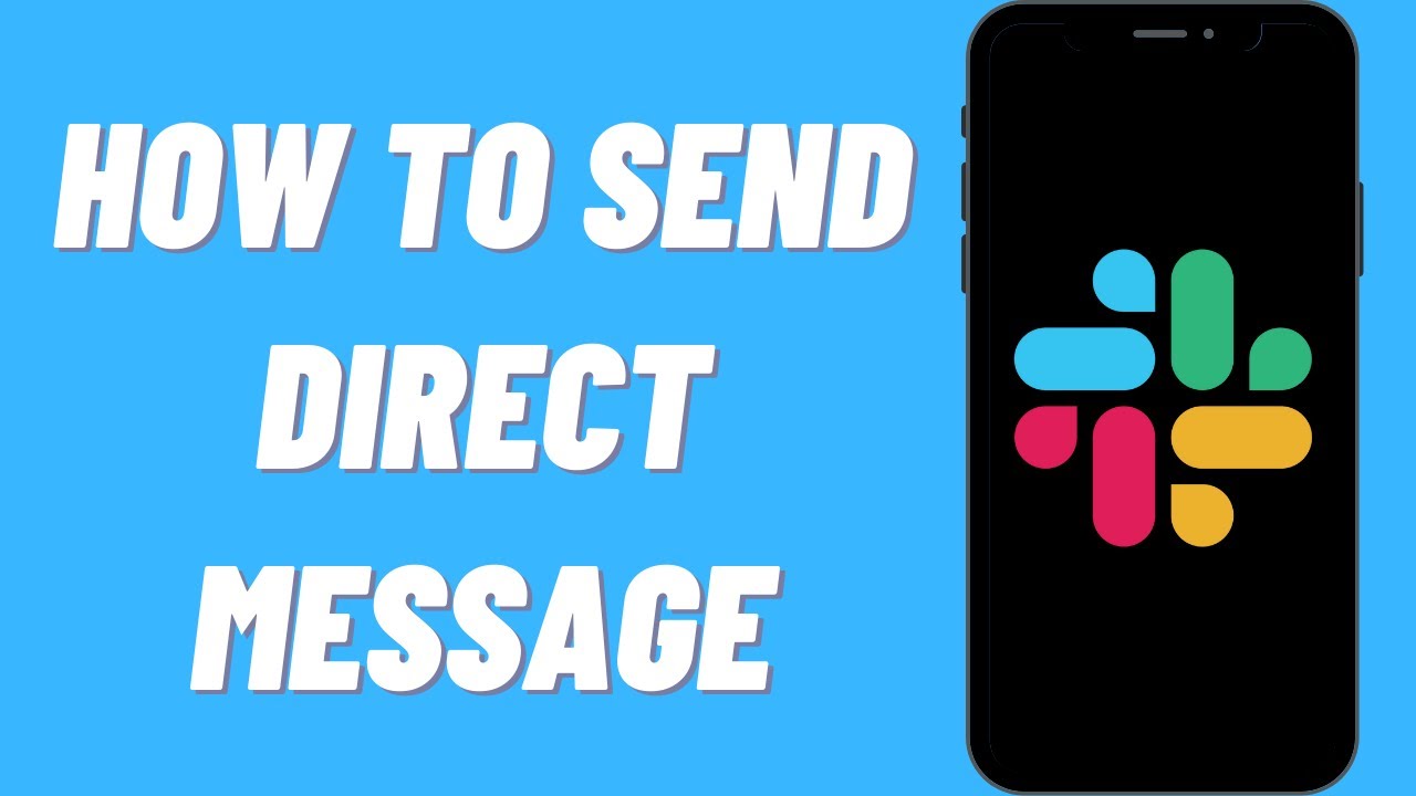 How To Send Direct Message On Slack - YouTube