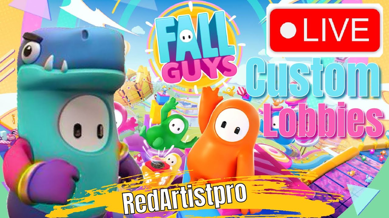 🔴 Fall Guys Custom LIVE! Custom Lobbies EU - YouTube