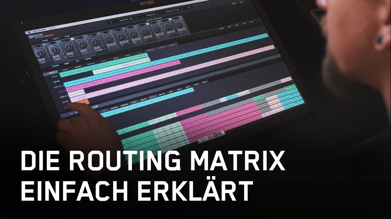 Tutorial mit Peter Lagoda: Die Routing Matrix einfach erklärt - YouTube