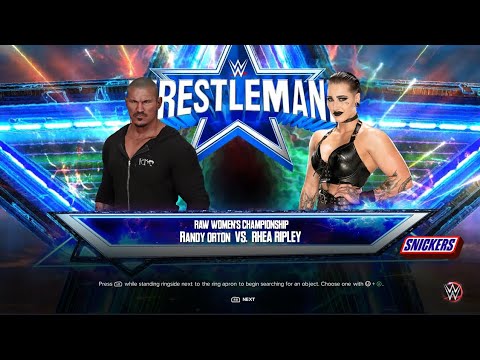 Randy Orton vs rhea ripley - YouTube