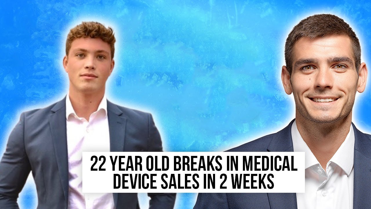 22 year old Breaks In Medical Device Sales in 2 Weeks with Joe Dobbs ...