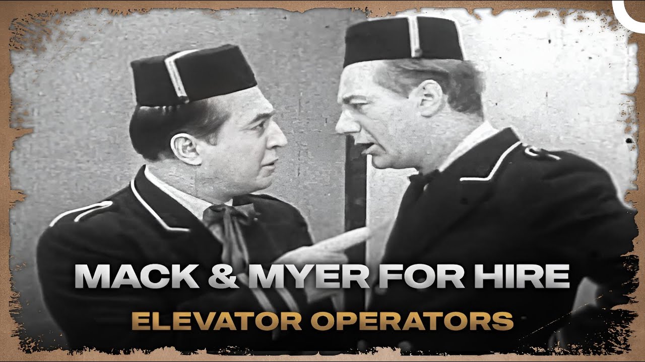 Mack & Myer For Hire | Elevator Operators (60s TV Comedy Short) - YouTube