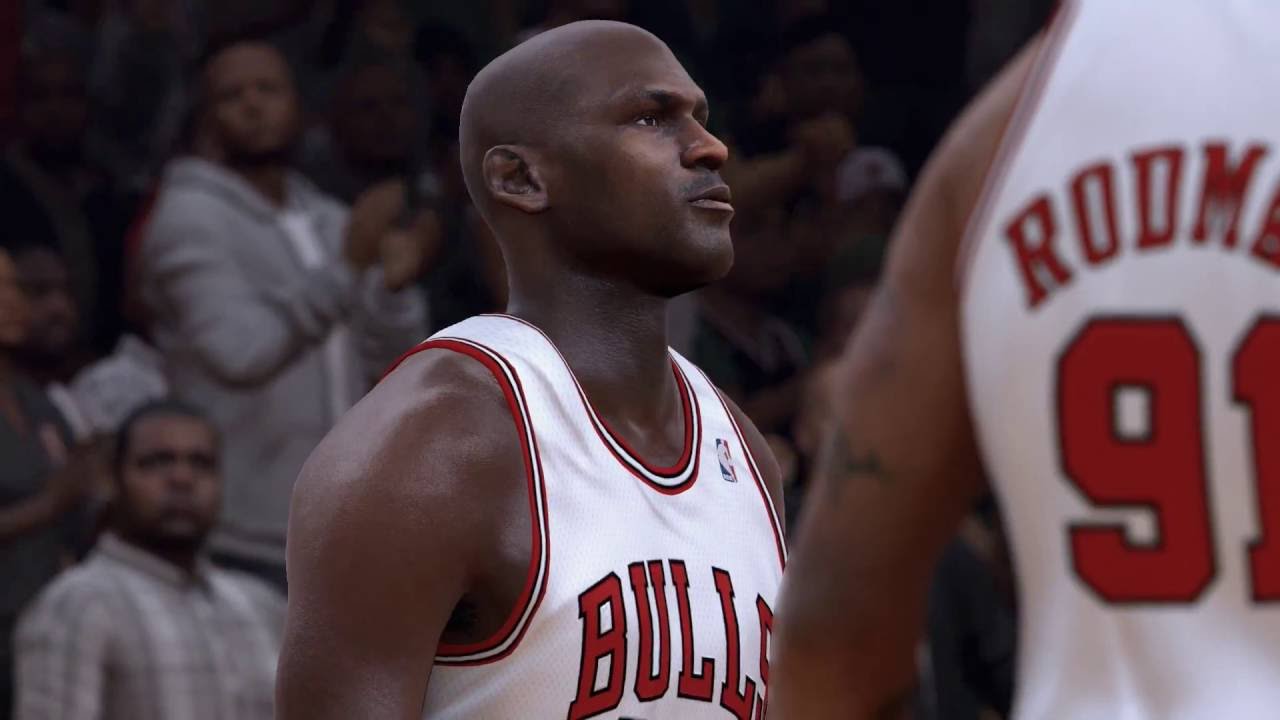 NBA 2k17 (Ps4) 95-96 Bulls vs 94-95 Magic - YouTube