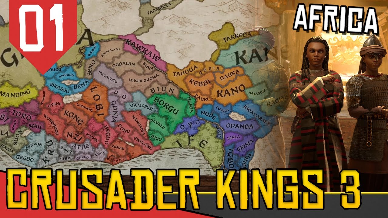 Vamos Dominar a AFRICA com Daurama Daura - Crusader Kings III Daura #01 ...