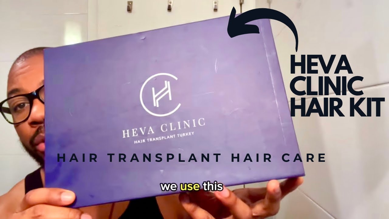 Heva clinic hair care kit review- Post hair transplant procedure. - YouTube