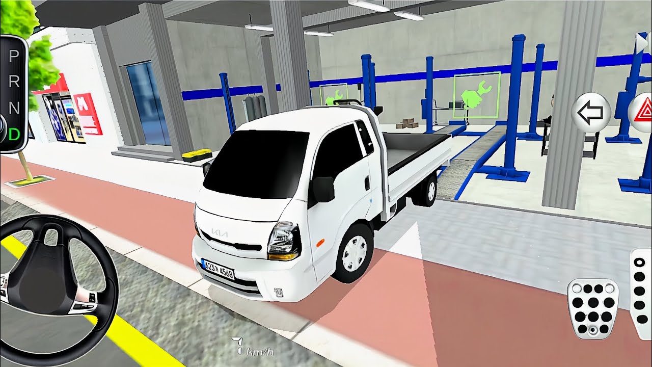 New Kia Pickup Truck in Auto Repair Shop - 3d Driving Class gameplay ...