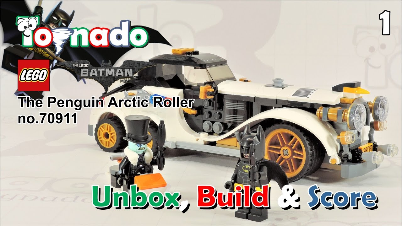LEGO Batman Movie - The Penguin Arctic Roller (70911) Unbox & Build ...