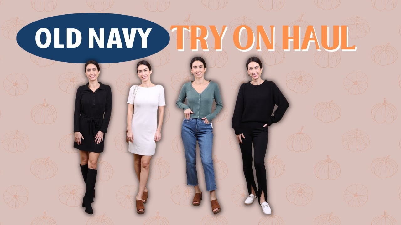 OLD NAVY TRY ON HAUL! // FALL FASHION - YouTube